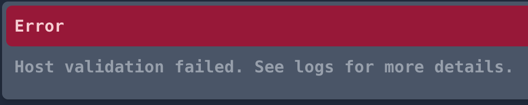HOMEPAGE_ALLOWED_HOSTS env parameter